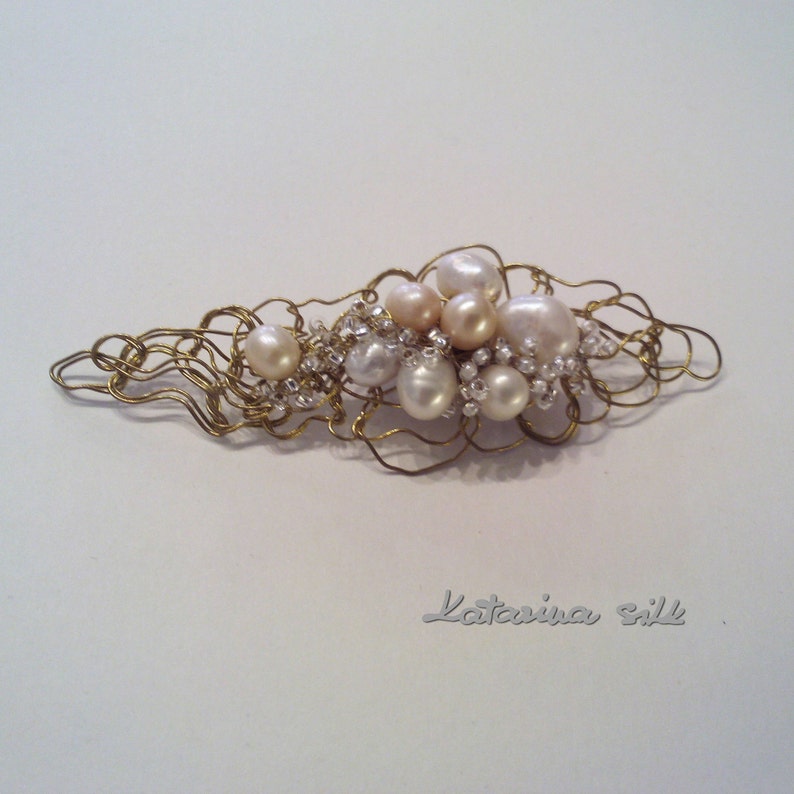 UNIQUE BROOCH Handmade Big Brooch for Women | Etsy