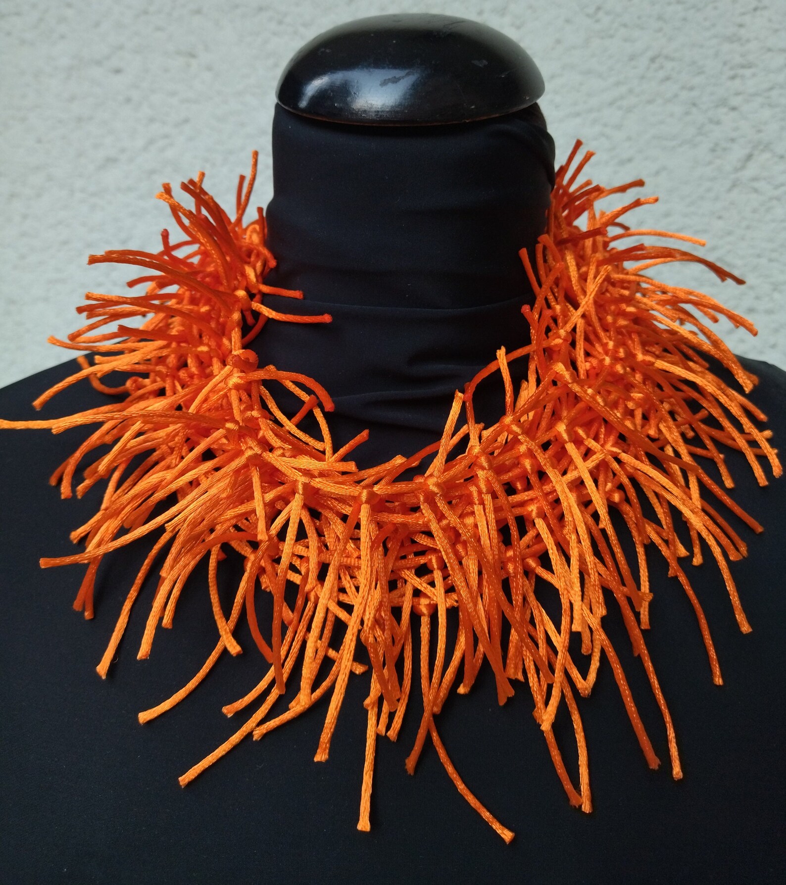 Orange Necklace for Woman Gift for Her - Etsy