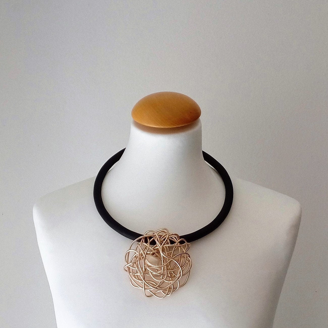 Big pendant for woman gift for her birthday handmade necklace | Etsy