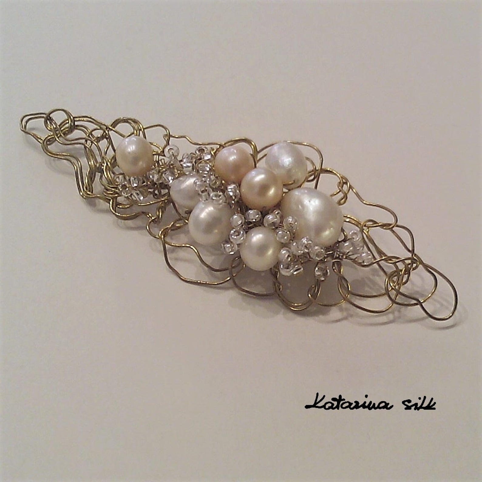 UNIQUE BROOCH Handmade Big Brooch for Women - Etsy