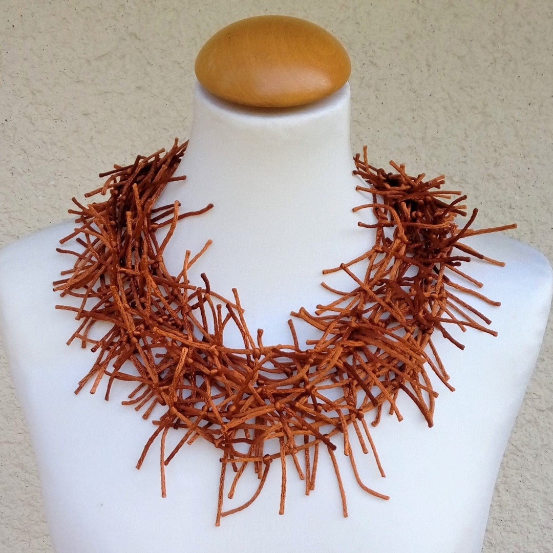 Eye-catching Big Necklace - Unique Gift for Fashion Lovers - Etsy