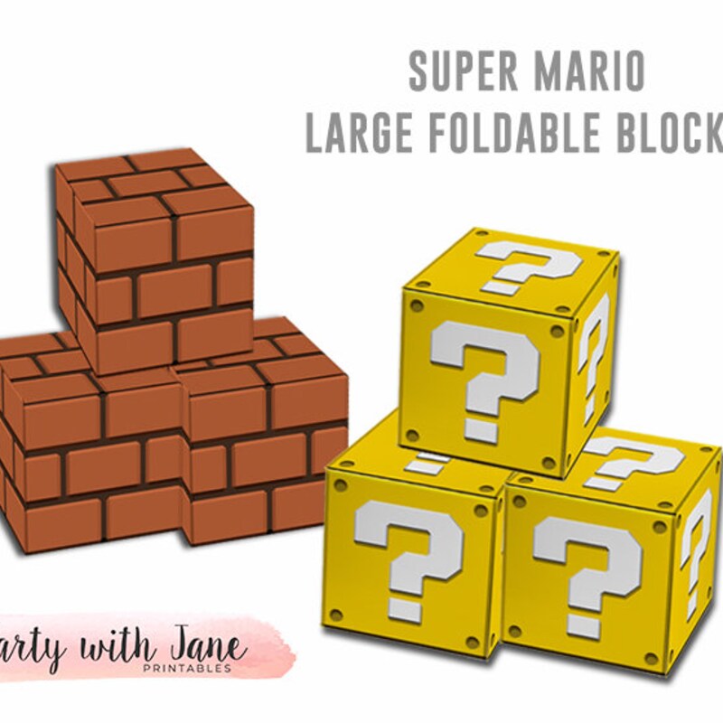 Mario Question Block - Etsy UK