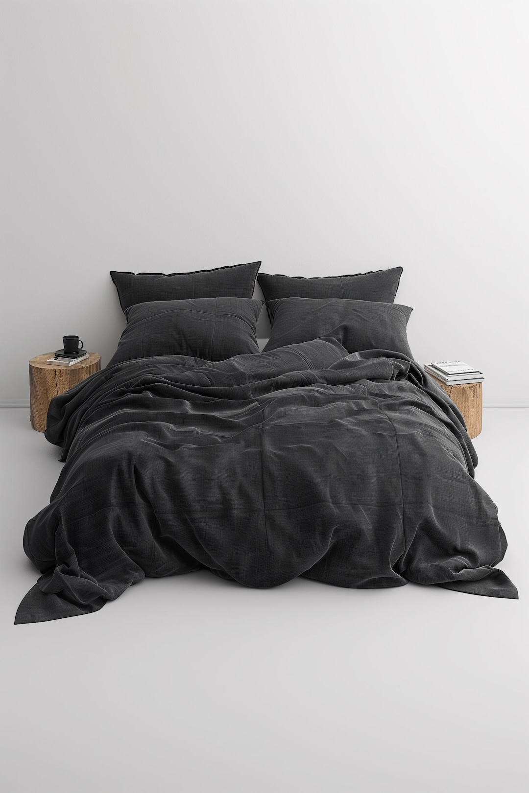 Linen Bedding Set Linen Duvet Cover Set Linen Pillowcase Set Linen Soft ...