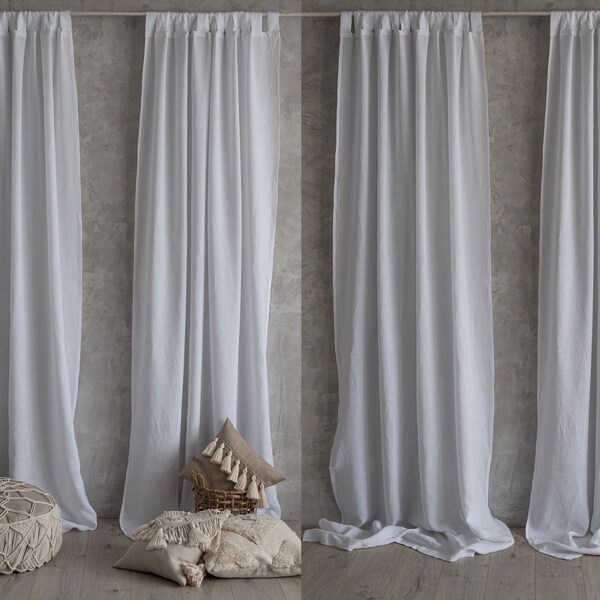 Extra Long Curtains - Etsy