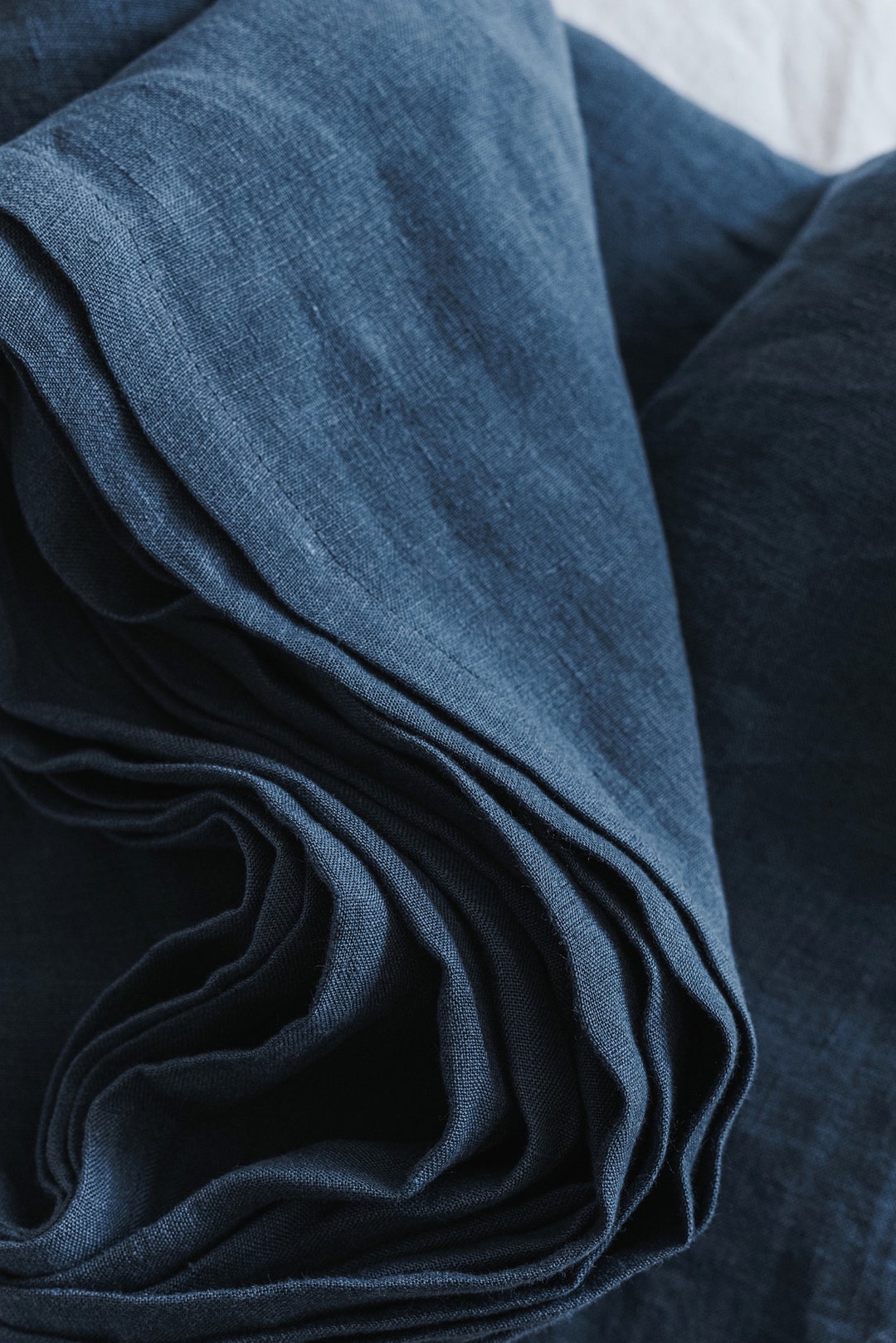 Wide Linen Fabric, 110 Inches (280 Cm) Width, Stonewashed Linen, Fabric ...