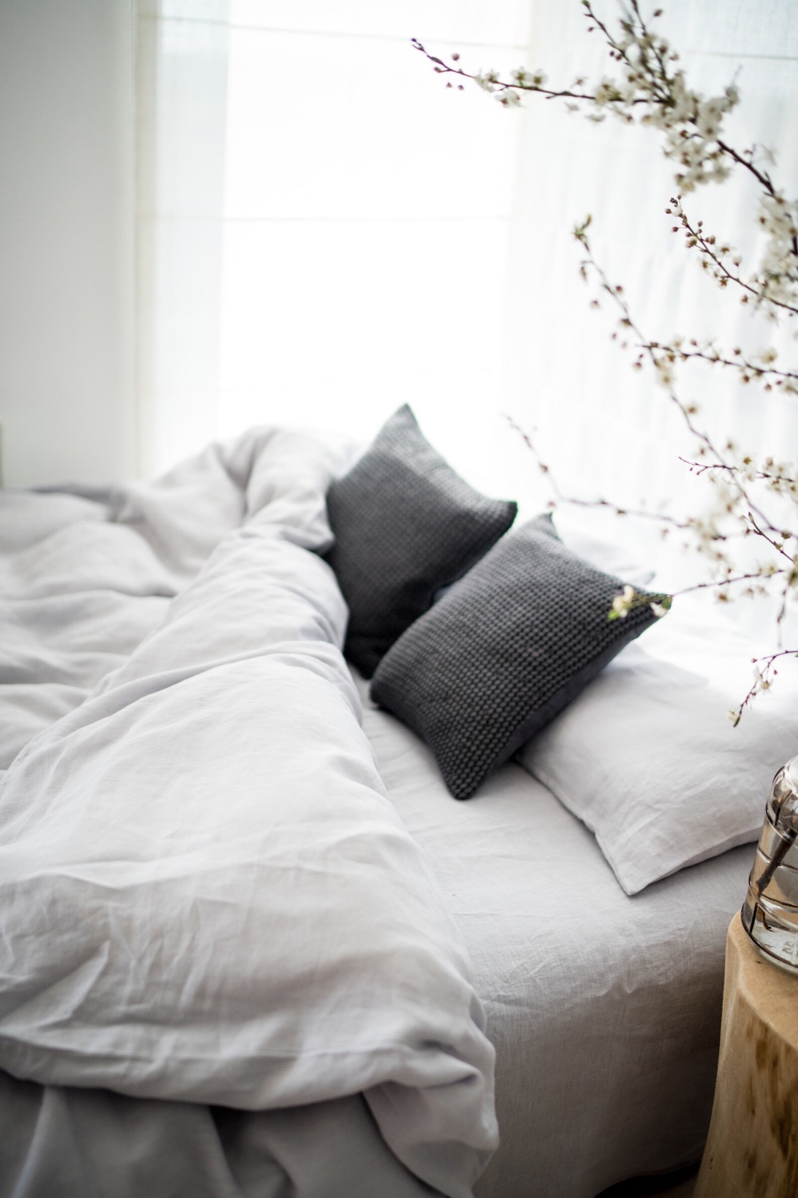 Linen Duvet Cover Natural Duvet Cover Hypoallergenic Duvet | Etsy