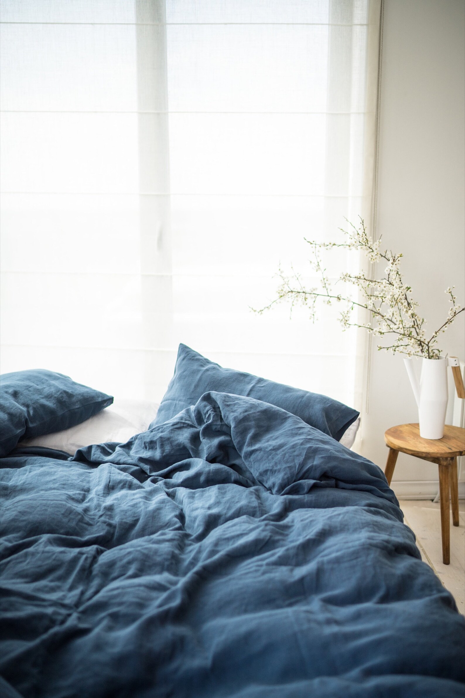 Linen Duvet Cover Natural Duvet Cover Hypoallergenic Duvet - Etsy
