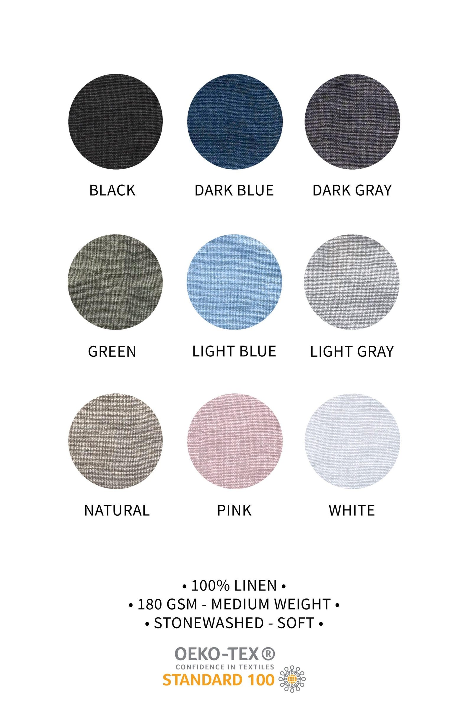 Round Linen Tablecloth, Extra Large Tablecloth, Circle Tablecloth, for ...