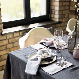 Linen Tablecloth Custom Tablecloth Extra Large Tablecloth - Etsy