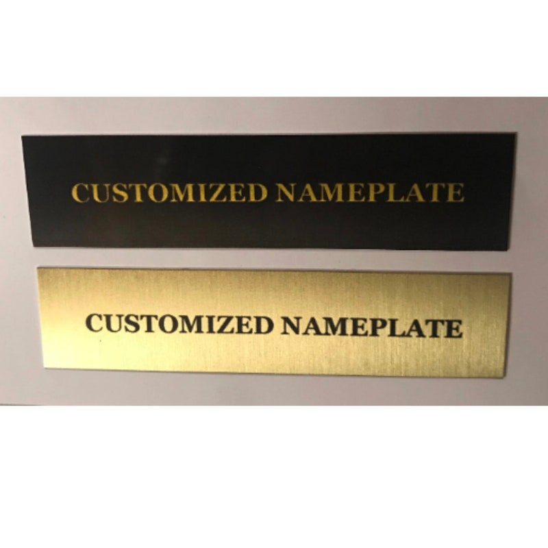 Trophy Engraving Name Plate - Etsy