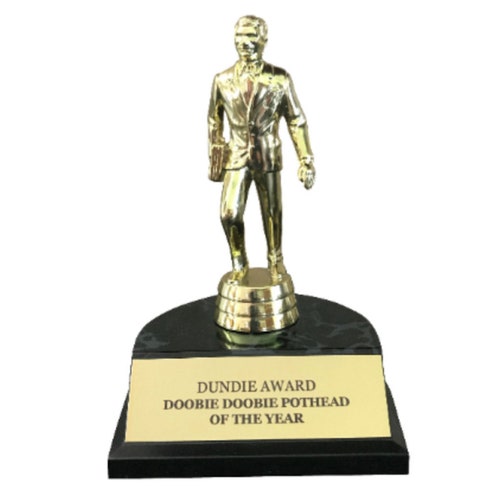 Fine Work Dundie Award Trophy the Office TV Show Dundies Prop - Etsy