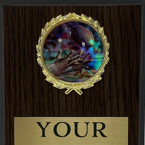 Customized NFL Plaques - 5x7 Customized Football Trophy Plaque ...