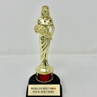 Best Mom Ever Award Trophy - Personalized Engraving - Etsy