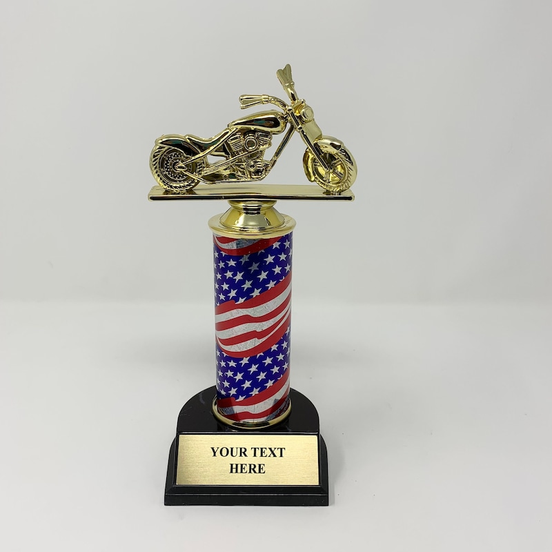 Motorcycle Racing Trophy - Etsy