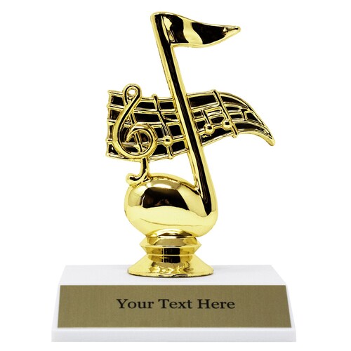 Trophy Microphone Trophy With 3 Lines of Custom Text 5 - Etsy