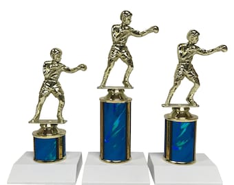 Boxer Boxing Award-trophy Customized Wording 5 Tall - Etsy
