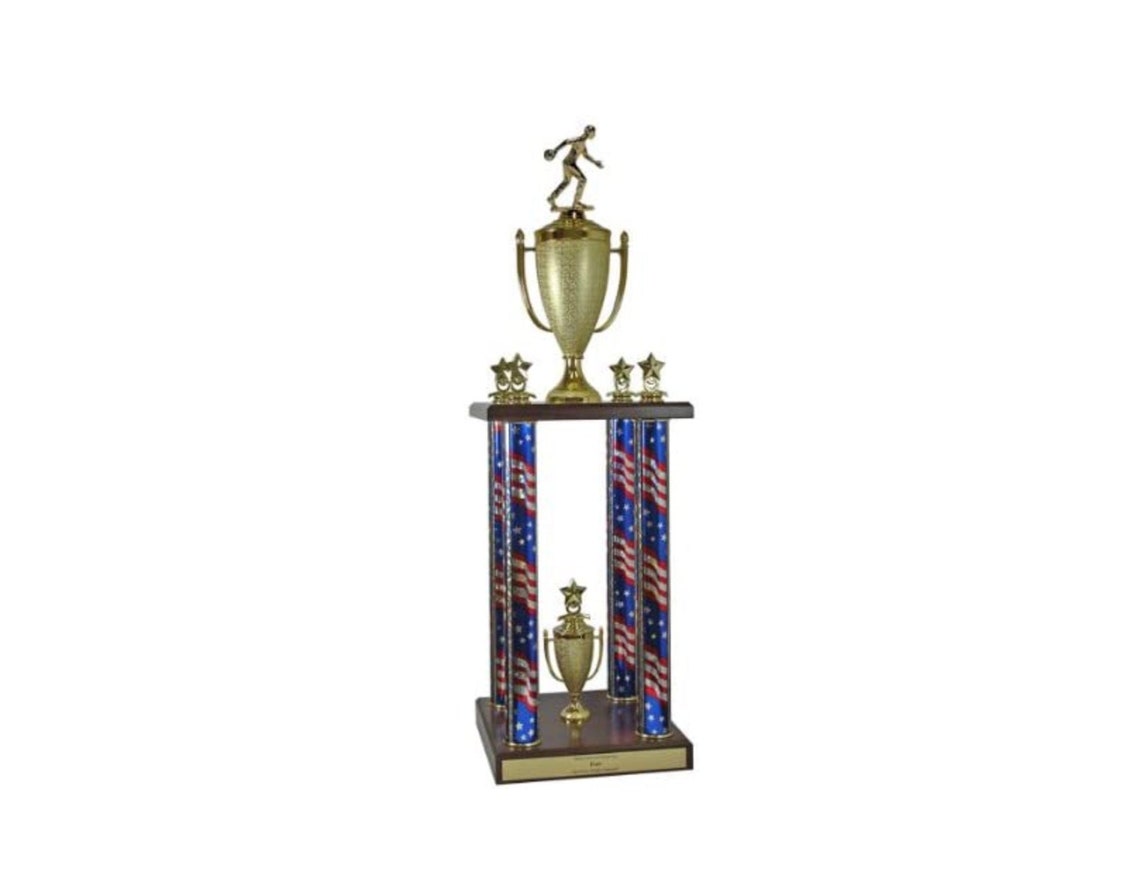 Bowling Trophy 30 Inch High Champion Award Trophy | Etsy