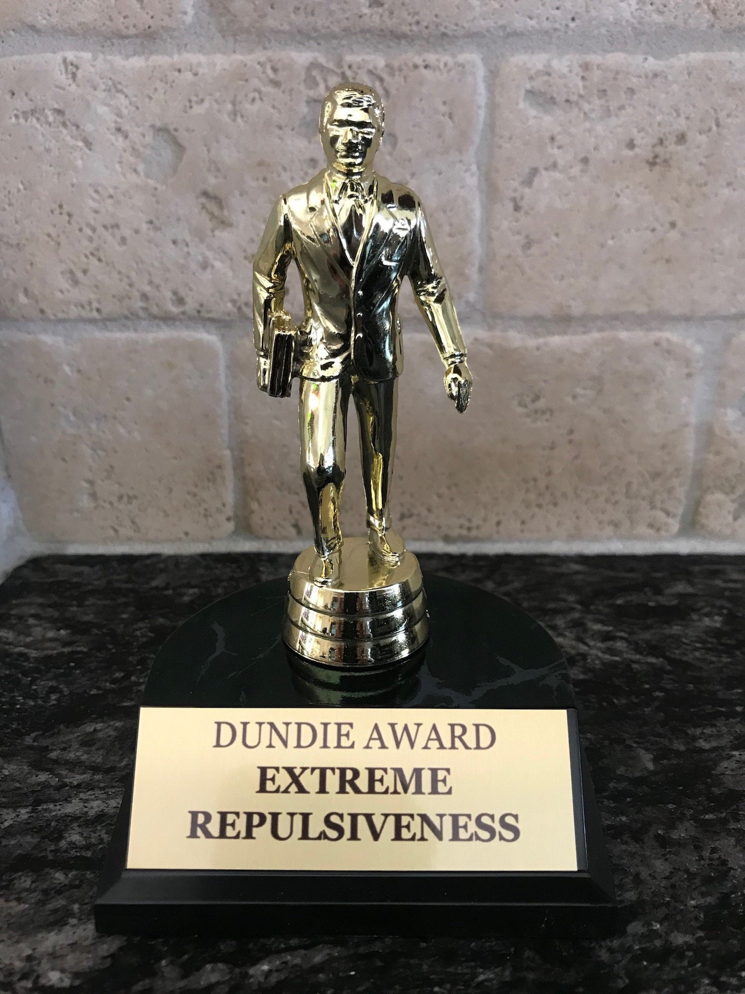 Extreme Repulsiveness Dundie Award Trophy the Office TV Show Dunder ...