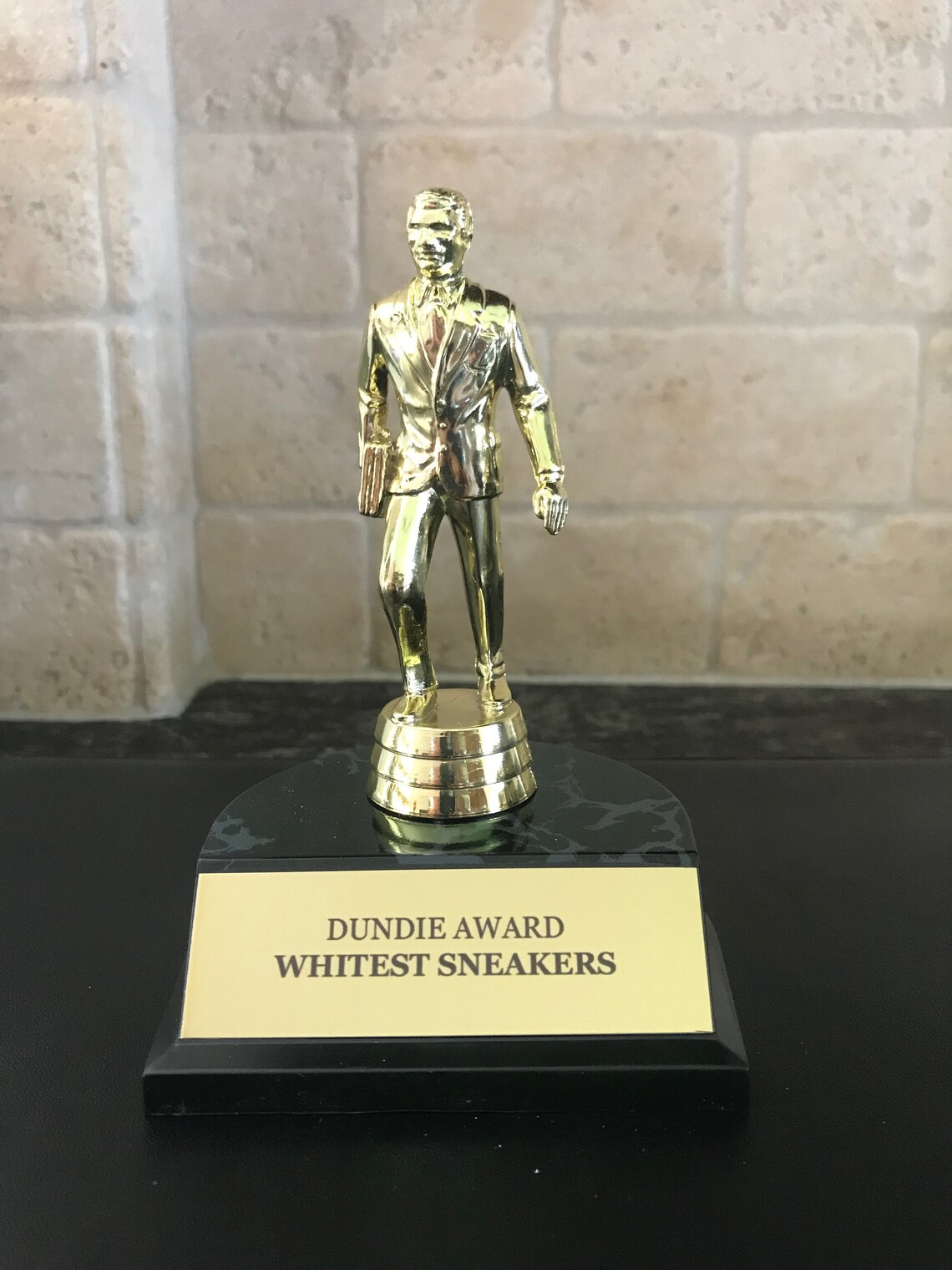 Whitest Sneakers Dundie Award Trophy the Office TV Show Dunder Mifflin ...