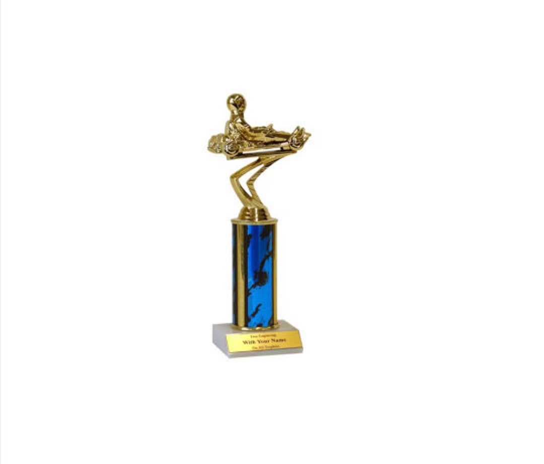 10" Go Kart Award Trophy, Sport Trophies Racing Award - Etsy