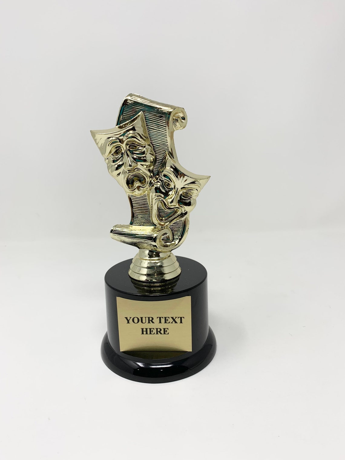 Drama Mask Trophy 7” School Play Acting Awards Theatre Trophies - Etsy