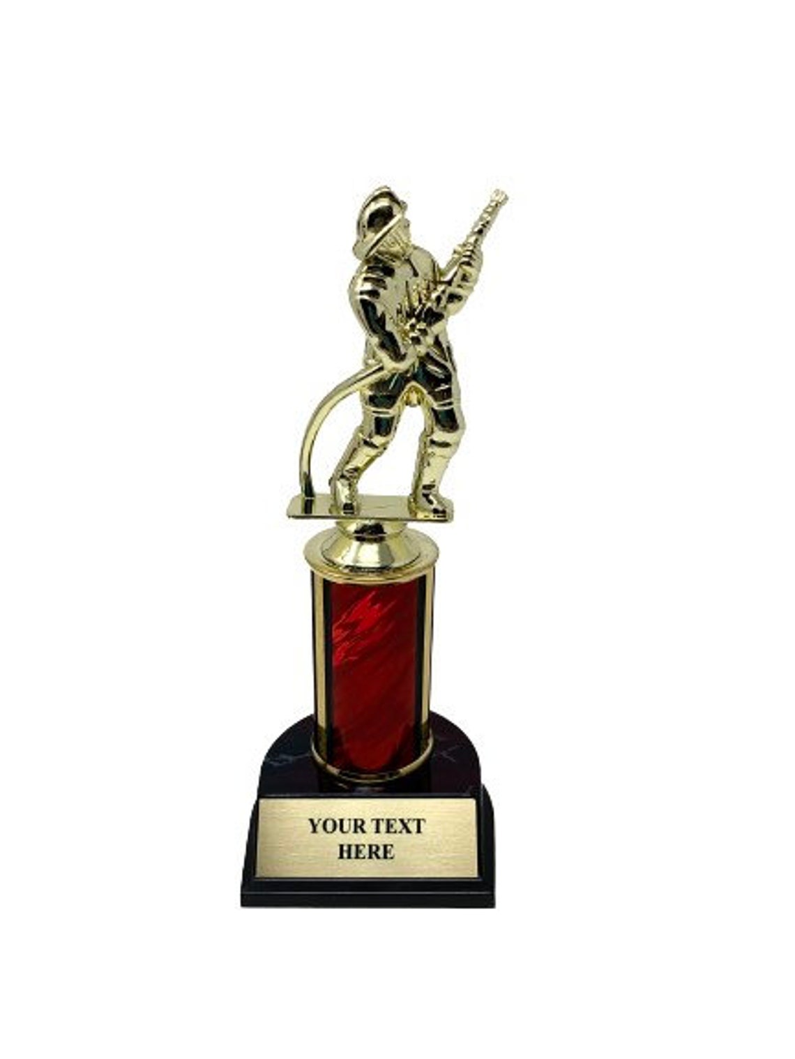 Trophy Fire Fighter, Fireman Award Trophy, 9” Inch Firefighter Trophy ...