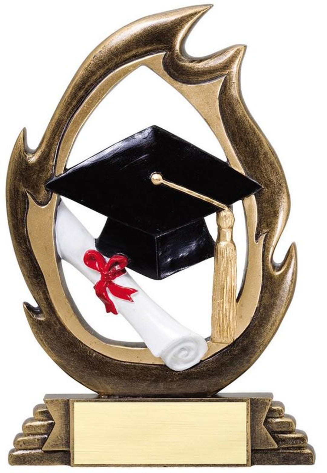 Graduation Award, Trophy, Grad, Resin Cast Award - Etsy