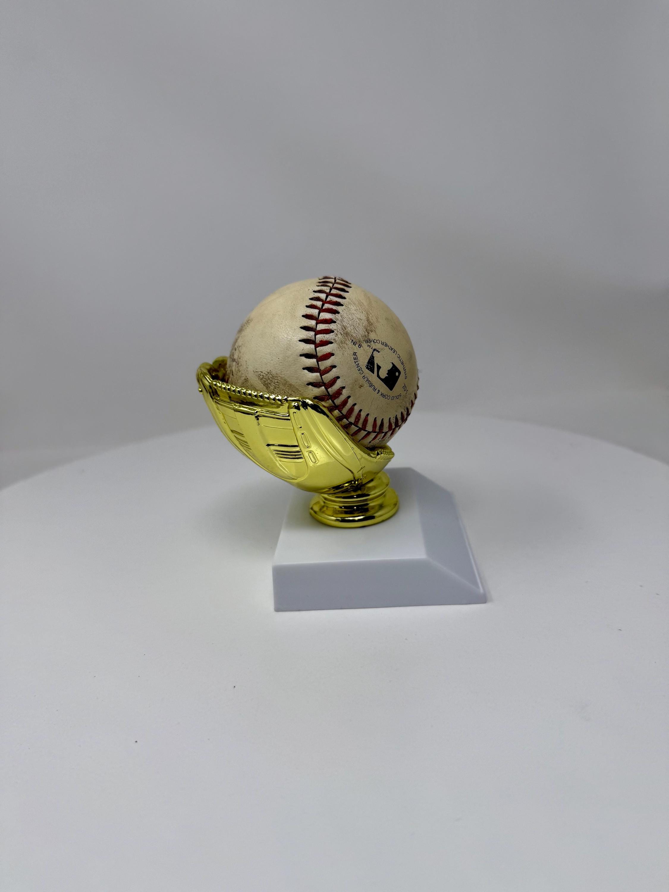 MINI *** MLB Baseball Glove Little League Trophy 3.5" Glove Trophies ...