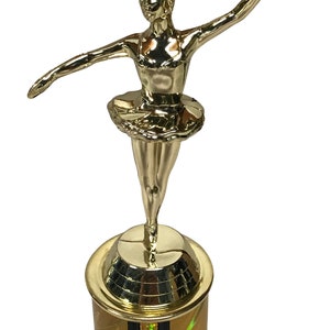 Ballerina Trophy, Pirouette- Ballet- Dance Award - Etsy