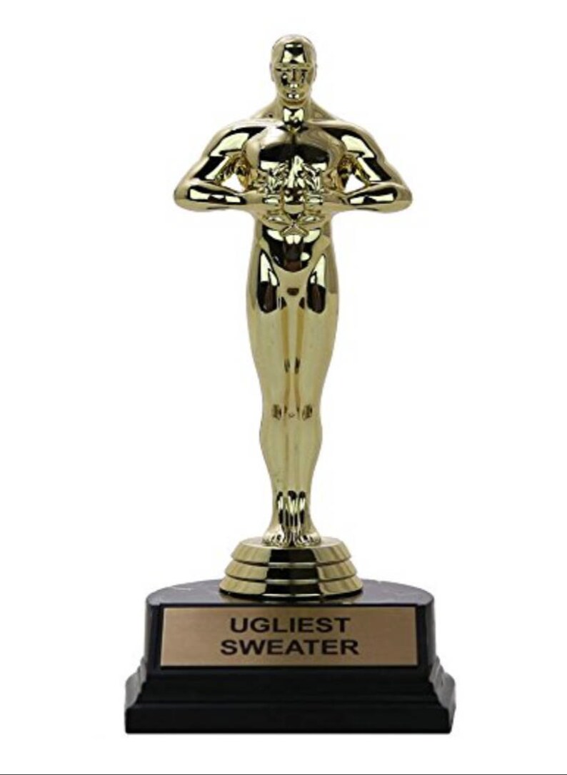 Ugliest Sweater Trophy 7 | Etsy