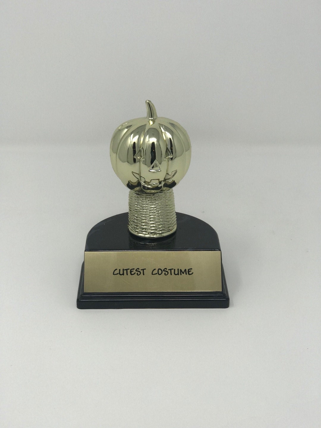 Cutest Costume Award Halloween Trophy Costume Party Pumpkin Trophies - Etsy