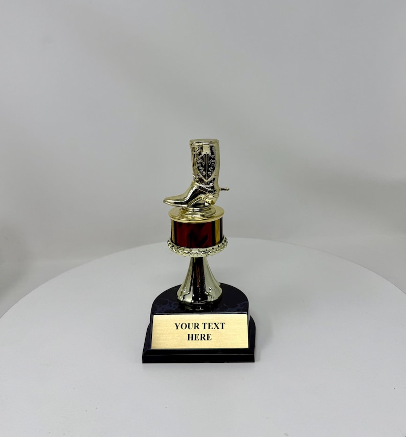 Boots Award Trophy Cowboy Trophy, Cowgirl Award, Line Dancing, Rodeo ...
