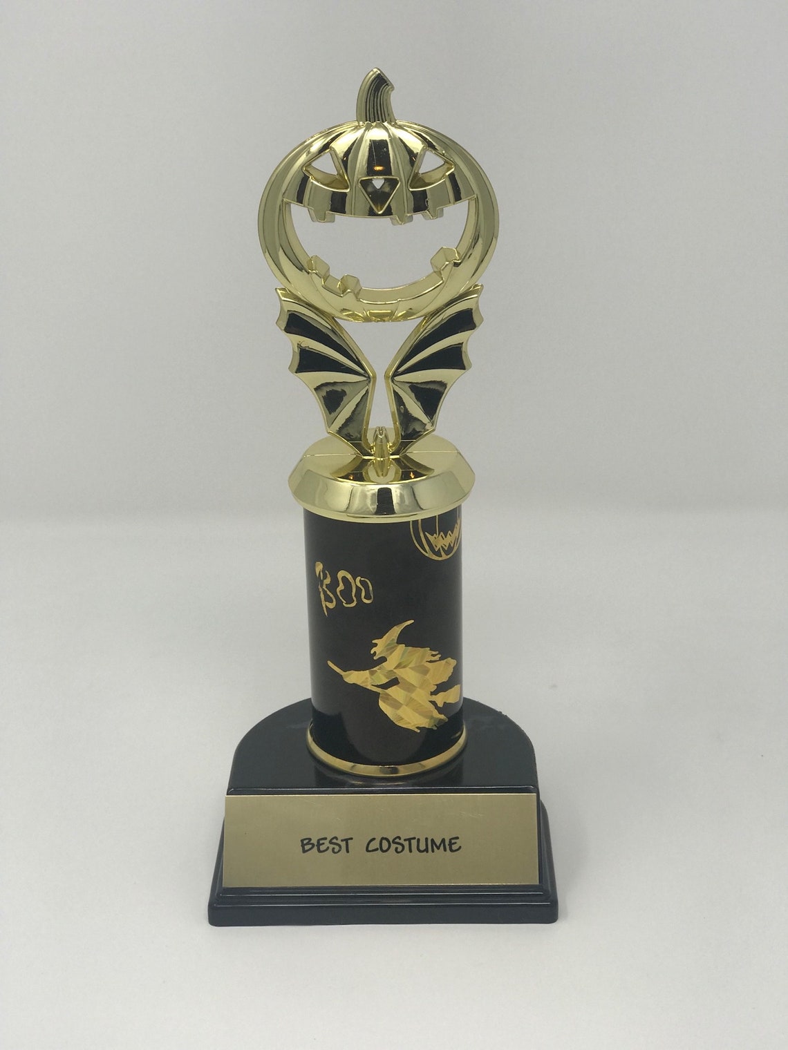 Best Costume Award Halloween Trophy Party Pumpkin Trophies - Etsy