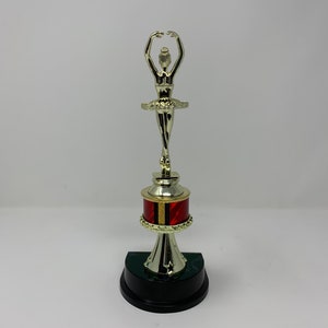 Trophy Ballerina Trophy, Pirouette- Ballet- Dance Award, Dance Recital ...