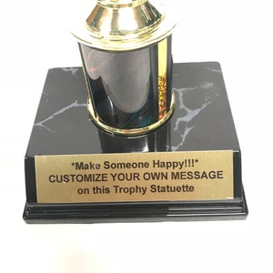 Trophy Customized Award Trophy Achievement Trophy Statue Customized ...