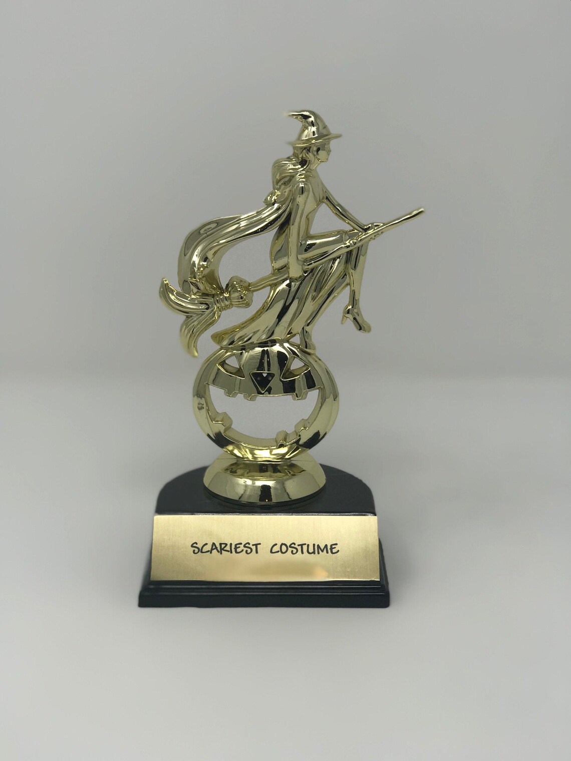 Scariest Costume Halloween Trophy Costume Party Witch on a - Etsy