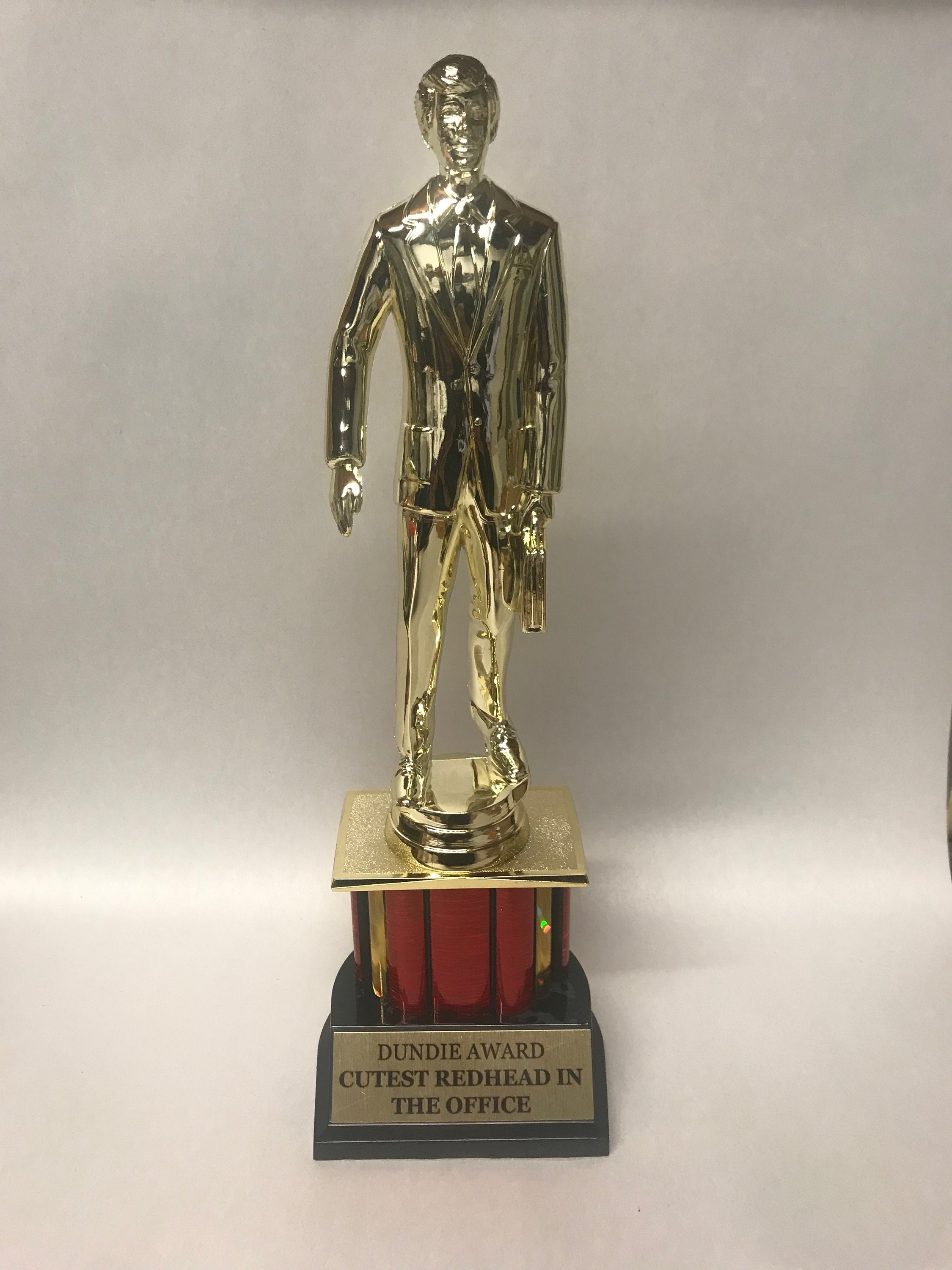 Cutest Redhead in the office Dundie Award Trophy The Office TV | Etsy