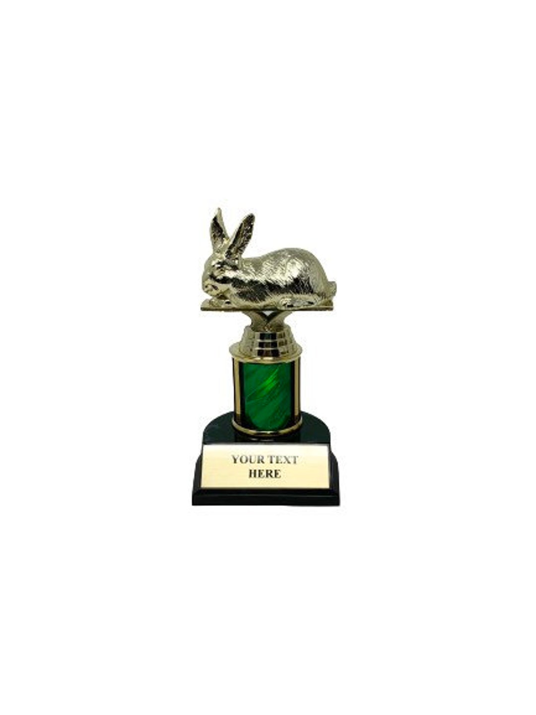 Easter Bunny Award Trophy 7” Tall Free Customization Rabbit Trophies ...