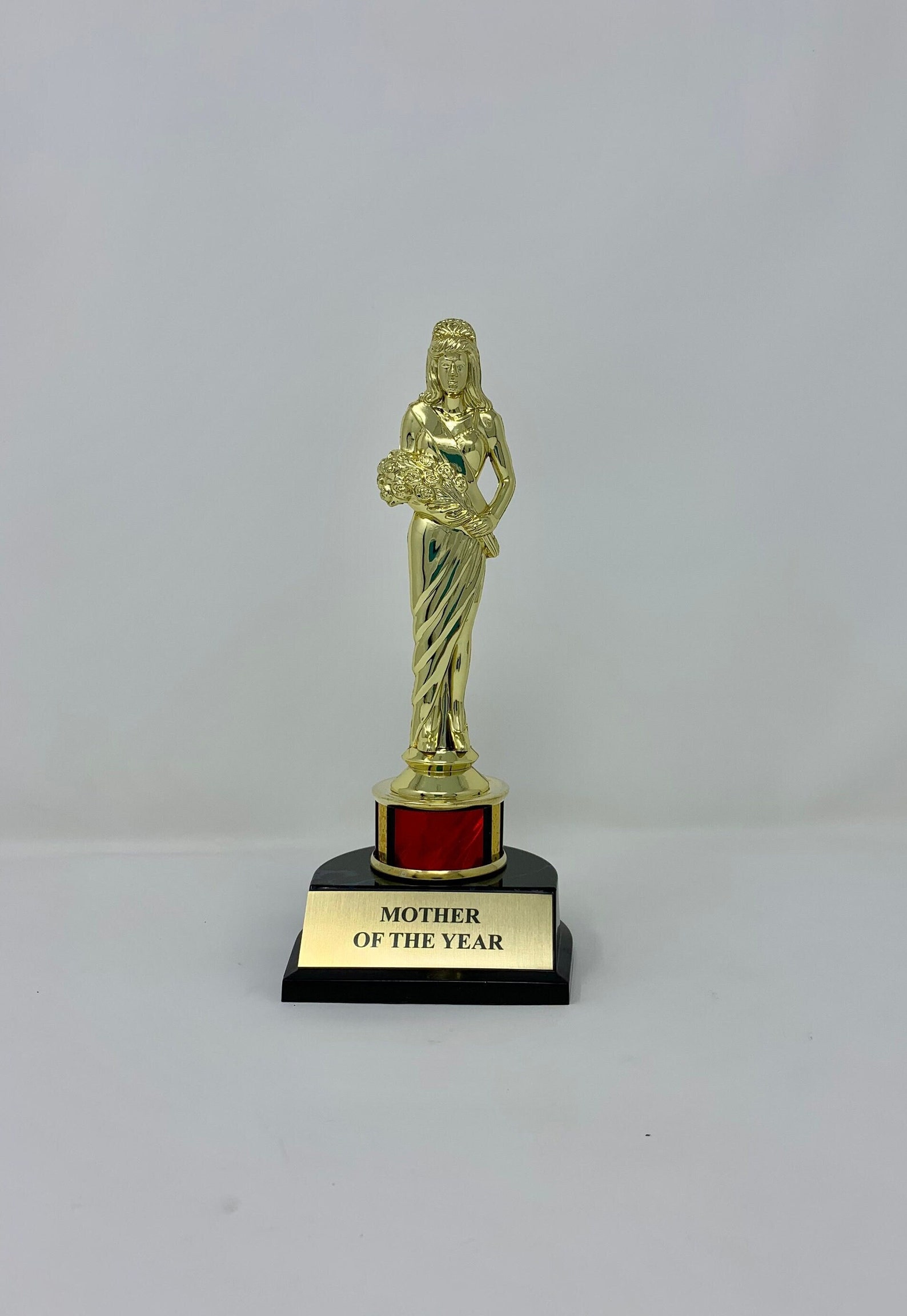 Mother of the Year Beauty Queen Award Trophy, 8.5" Tall Beauty Pageant ...