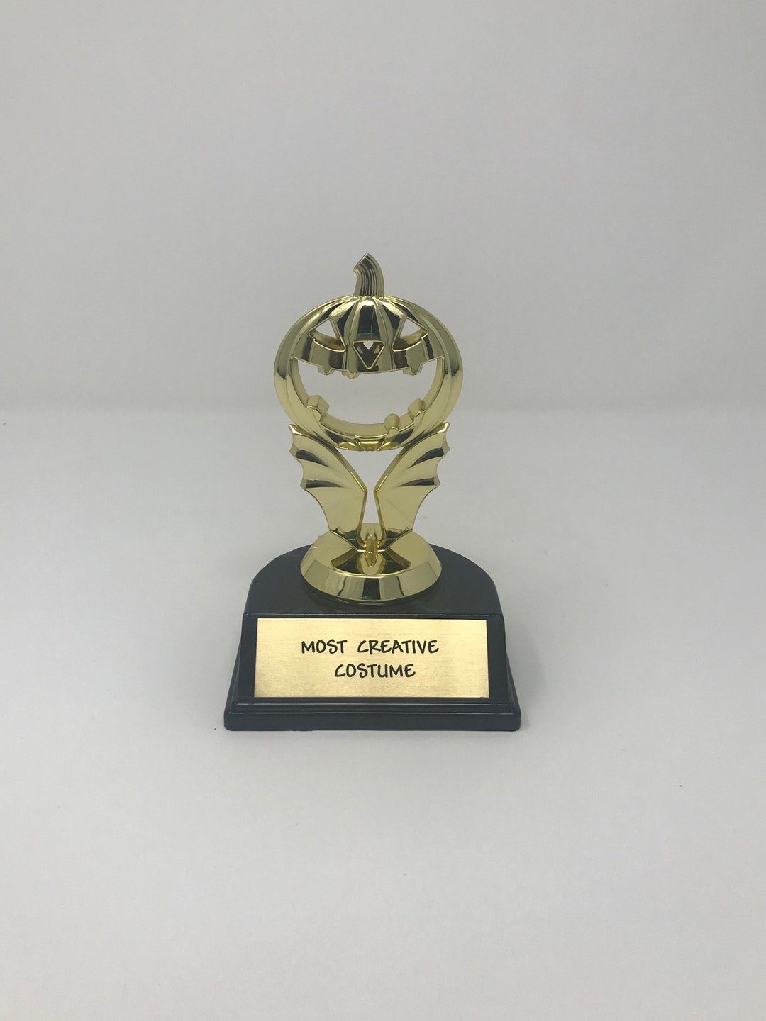 Most Creative Costume Award Halloween Trophy Costume Party Pumpkin ...