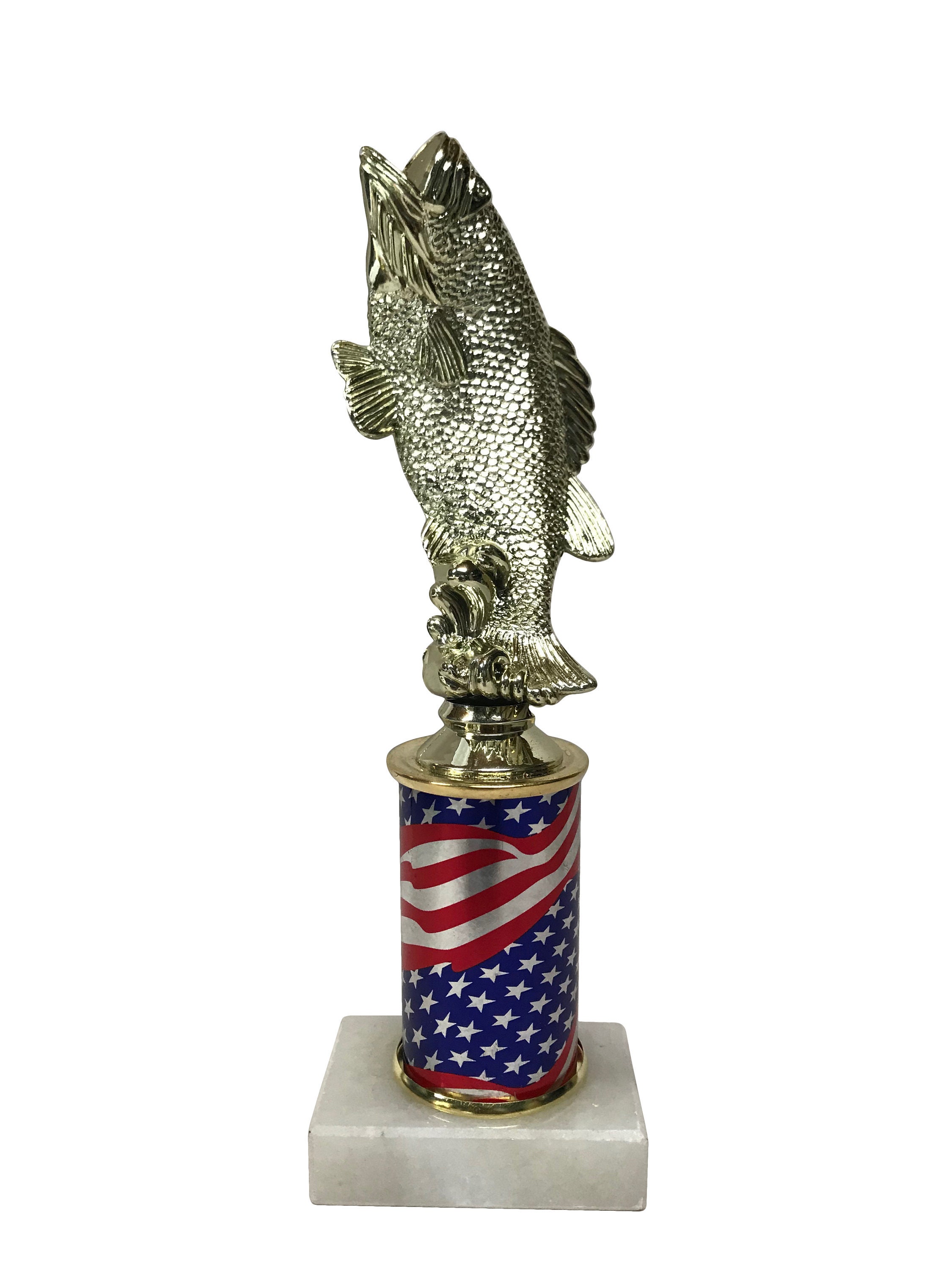 Bass Fishing Award Trophy Free Customization - Etsy