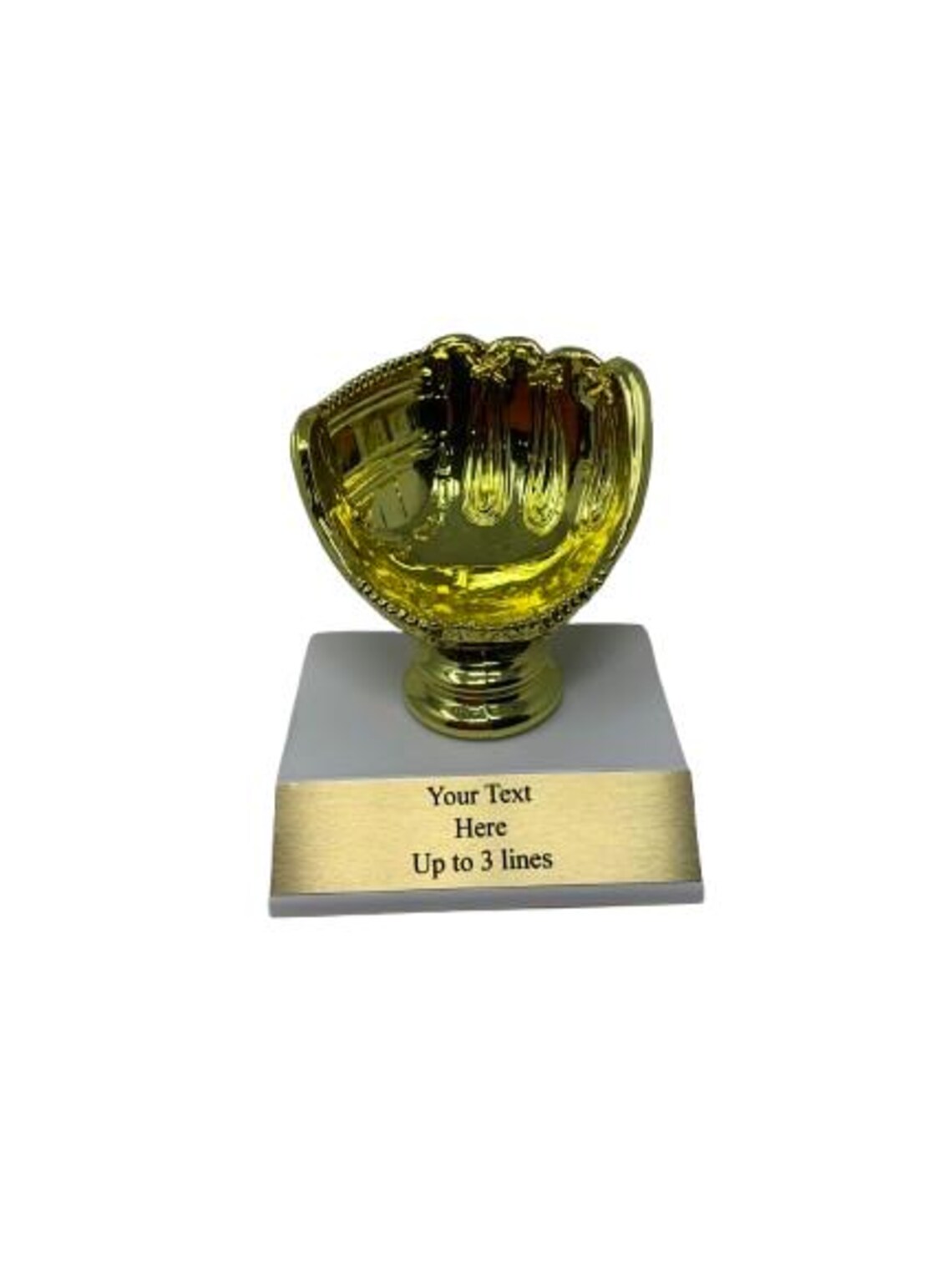 MINI *** MLB Baseball Glove Little League Trophy 3.5" Glove Trophies ...
