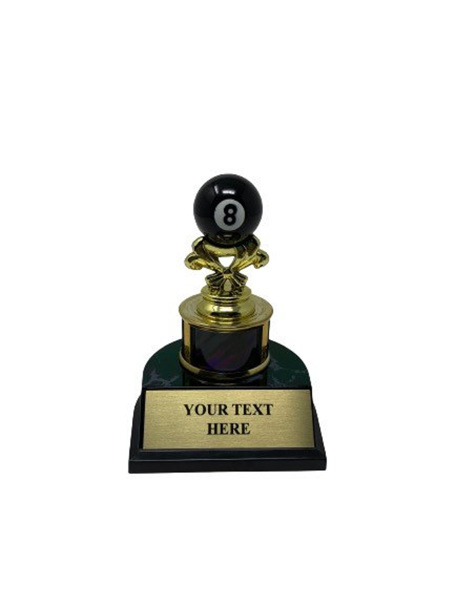 Trophy Billiard 8 BALL Trophy Award 5" Tall Pool Table Tournament ...