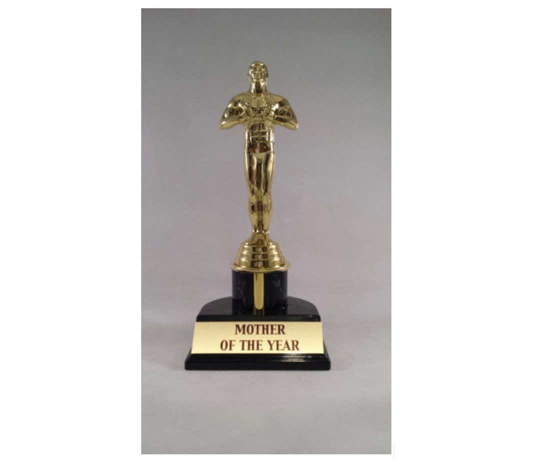 Mother of the Year Award Best Mom Award Trophy Mothers Day Gift Idea - Etsy