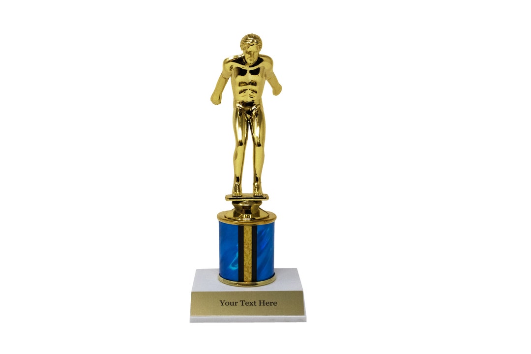 Personalized Championship Swimming Trophy Fantasy Victory Awards, 9 ...