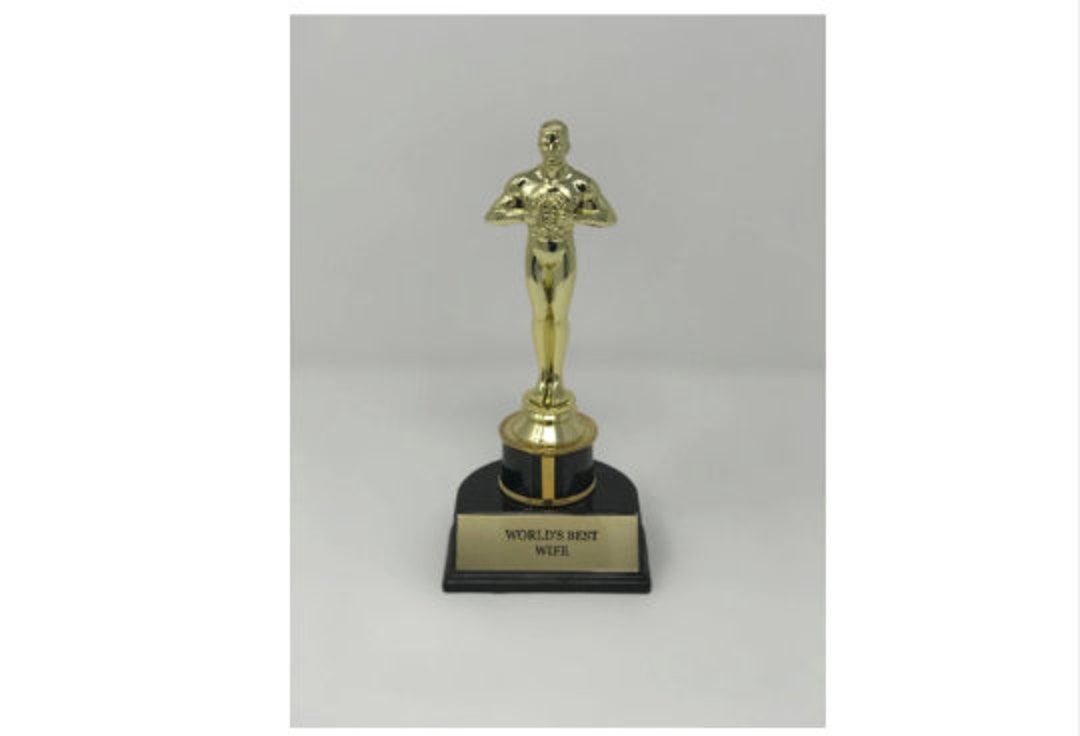 Celebrate Your Love: Award Your Wife the World's Best Wife Trophy! - Etsy