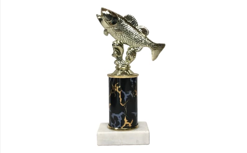 Bass Fishing Award Trophy Free Customization - Etsy