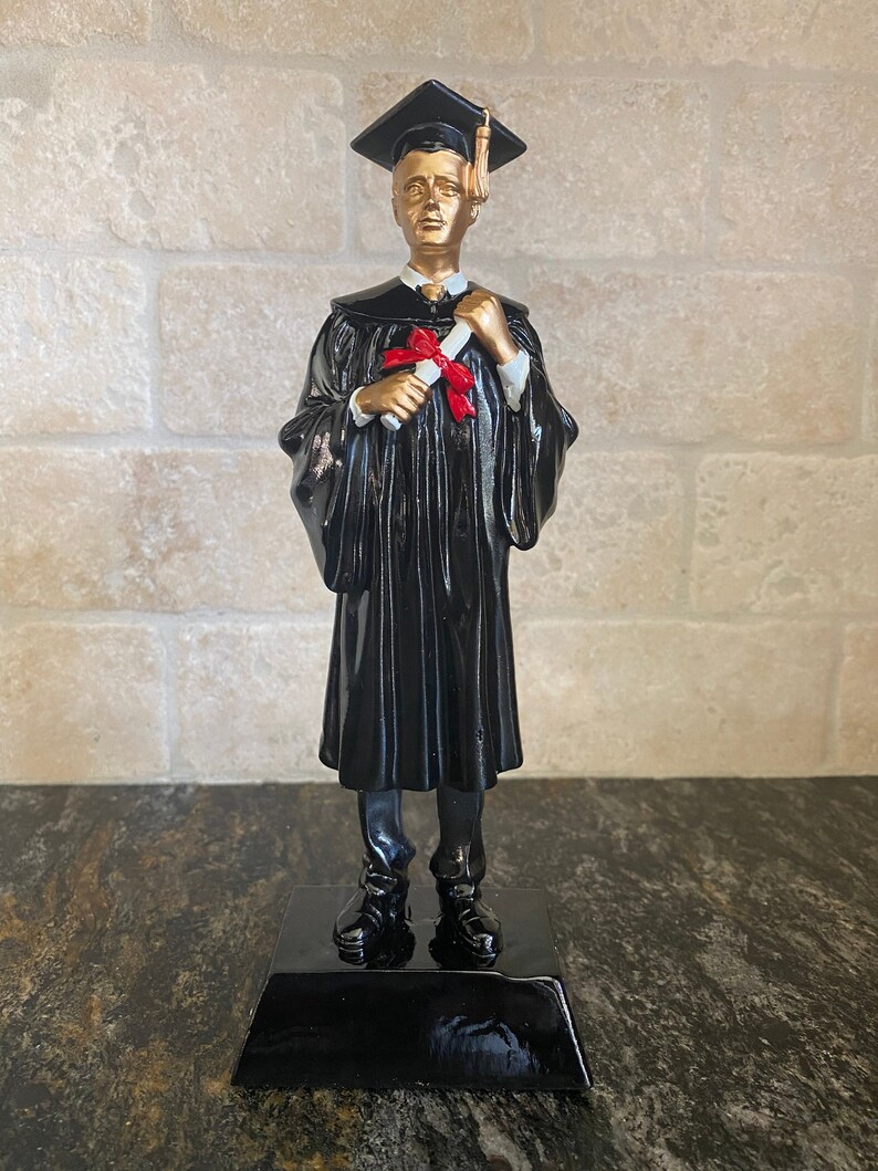 Graduation Award, Trophy, Grad, Resin Cast Sculpture Collage - Etsy