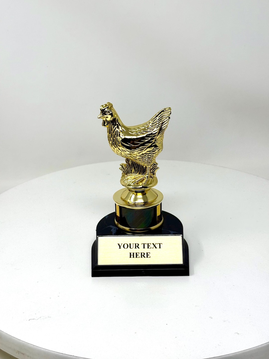 Chicken Award Trophy BBQ Trophy, 6 “ Tall Free Customization of Your ...