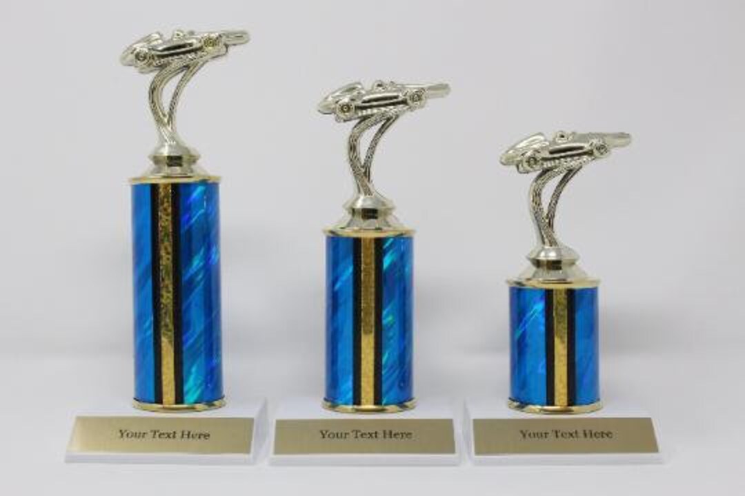 3 CARS Derby, Trophies First Place -second -third -free Customization ...